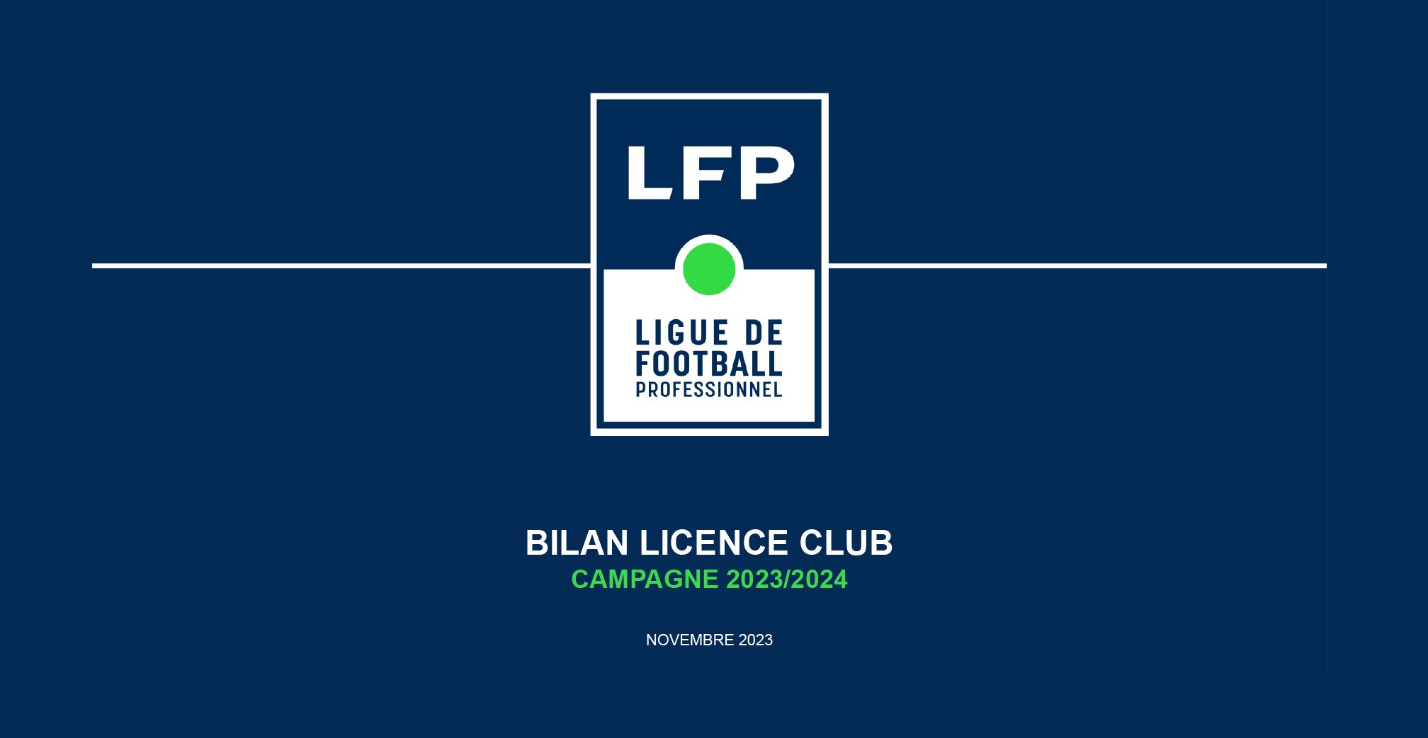 LE BILAN 2023-2024 DE LA LICENCE CLUB